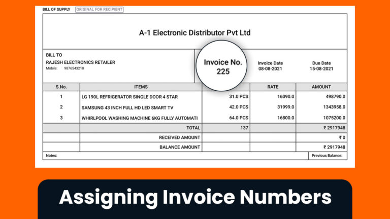 How to Assign Invoice Numbers | How to Generate Invoice Numbers