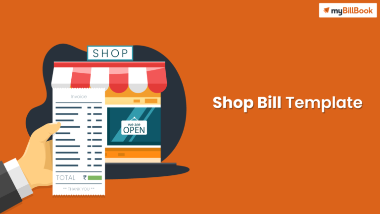 Download Shop Bill Template - MyBillBook