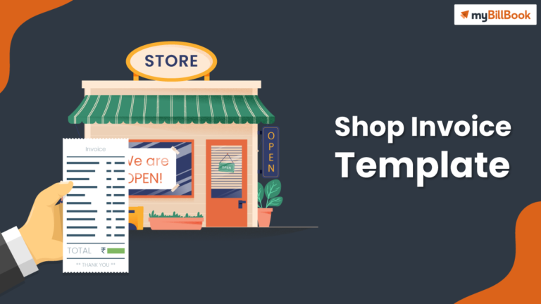Free Shop Invoice Templates | Shop Bill Template