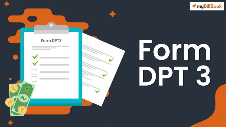 FORM DPT 3 - Online Procedure for Filing, DPT 3 Form Elements