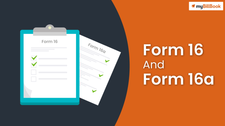 What is the Difference between Form 16 and Form 16A?