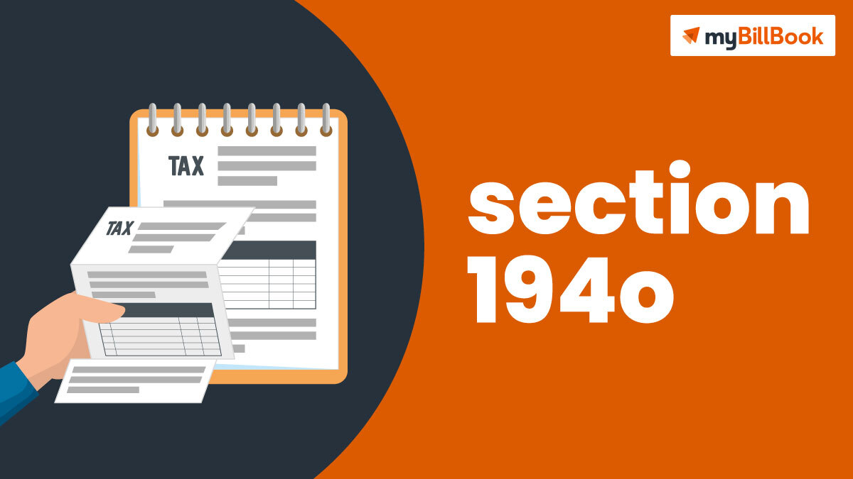 Section 194O TDS on e-Commerce Operators