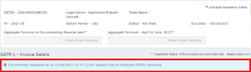 GSTR1 - How to File GSTR-1