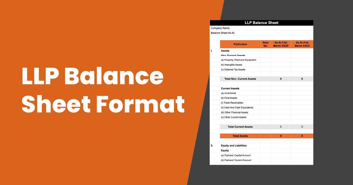 LLP Balance Sheet Format In Excel Word PDF For Free MyBillBook