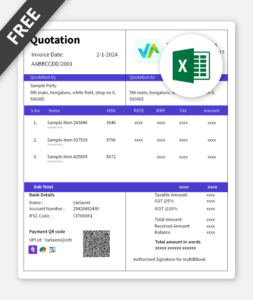 Quotation Format Templates in Word, Excel & PDF | Free Download