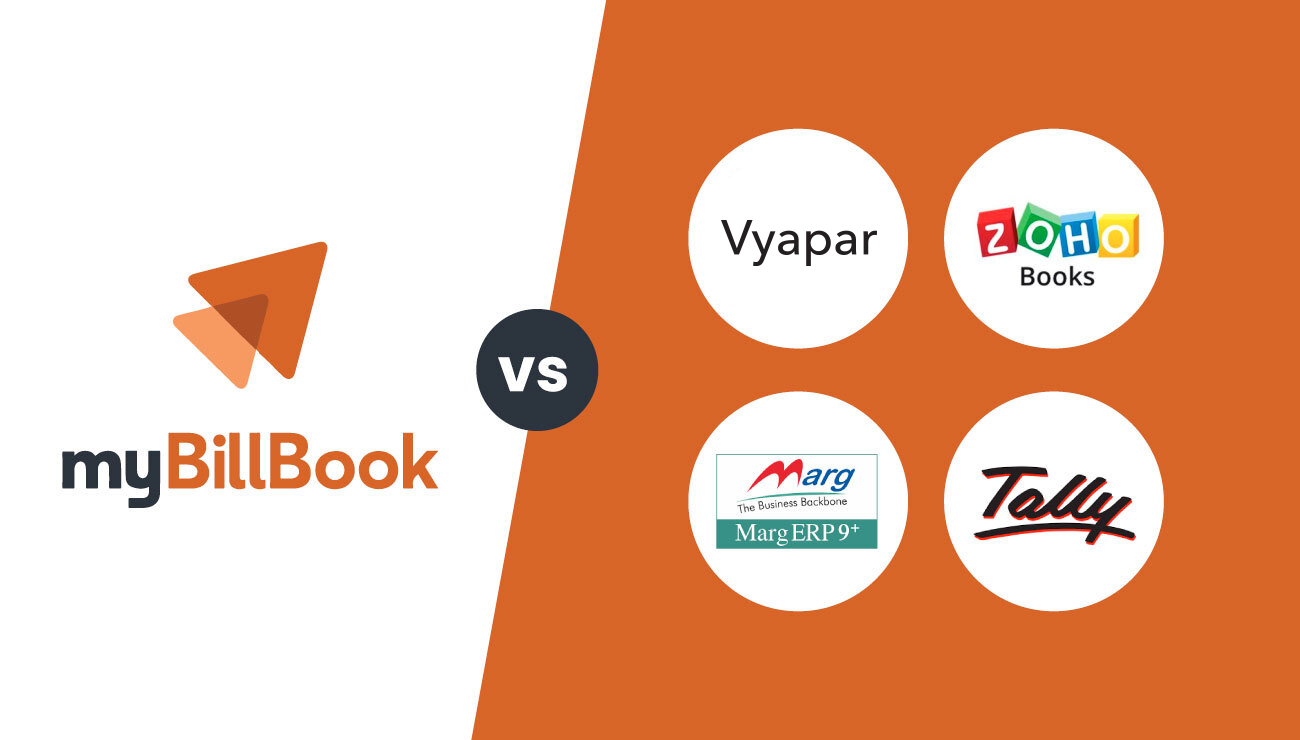 myBillBook with Vyapar, Marg, Tally, and Zoho Books myBillBook with Vyapar, Marg, Tally, and Zoho Books