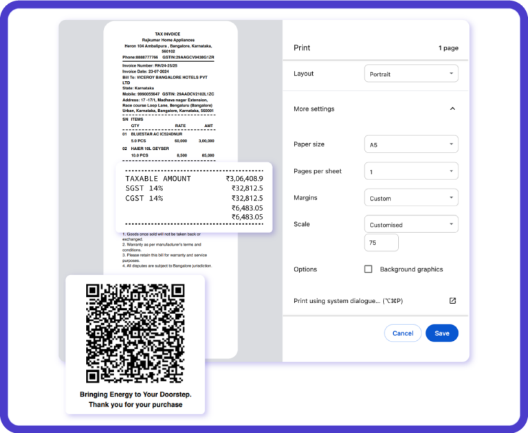 Thermal Printer Billing Software | Free Download