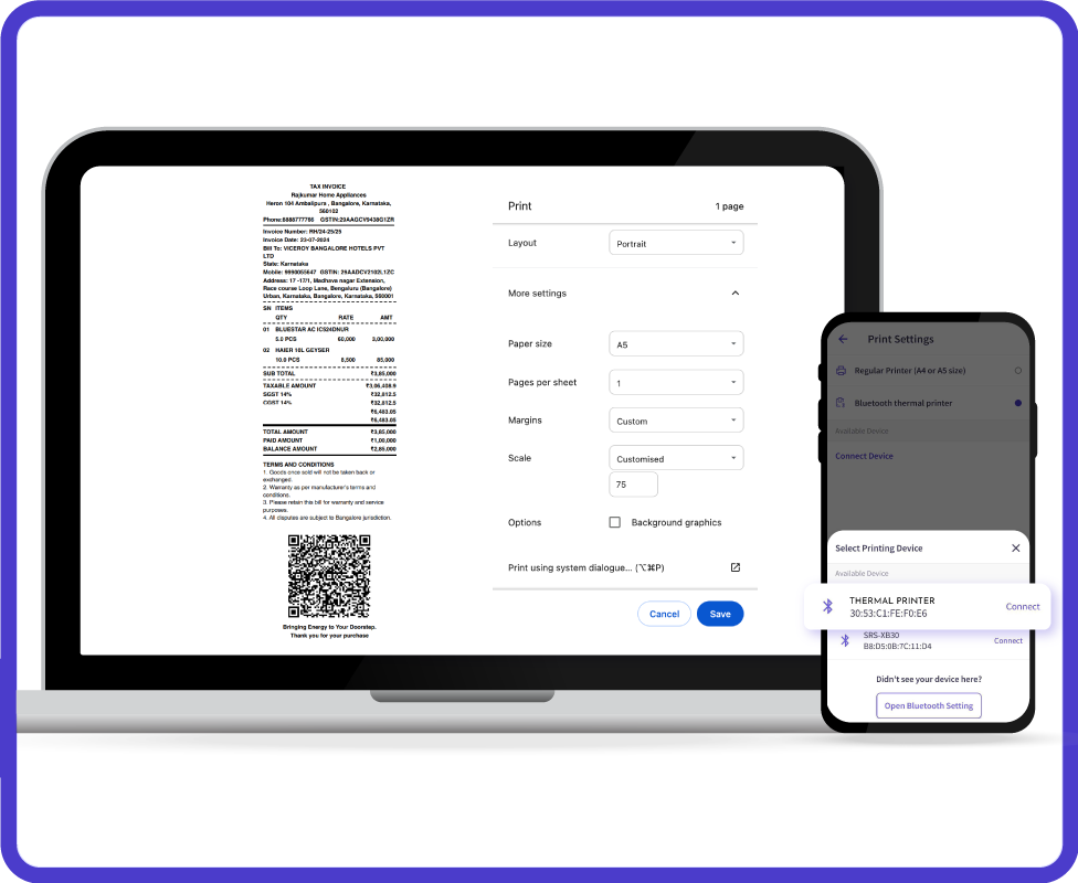 Thermal Printer Billing Software | Free Download