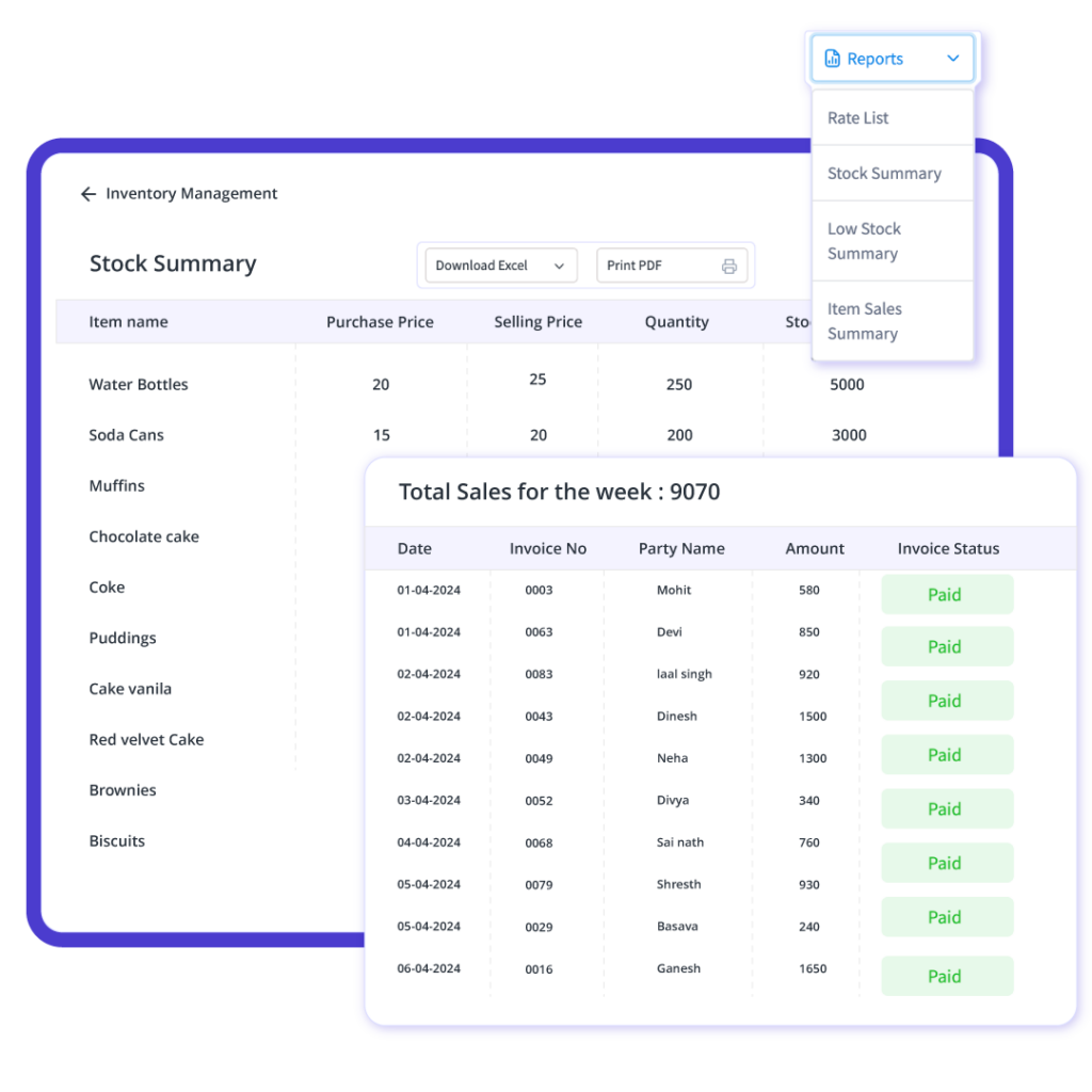 Restaurant Billing & Inventory Software – Fast & Easy Billing