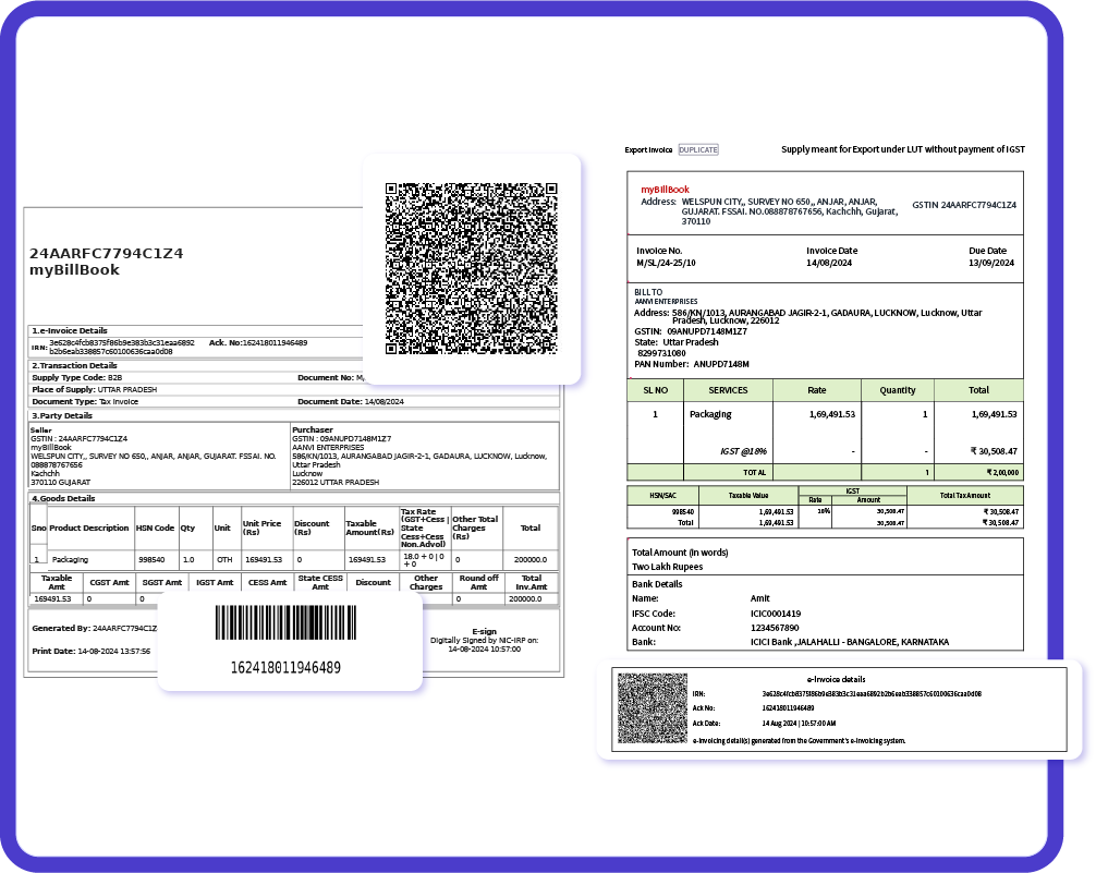 e-Invoice Software to Generate e-Invoices Instantly | Free Download