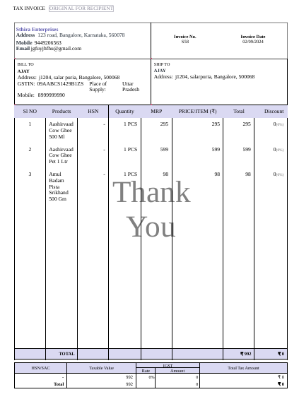Billing Software for Dairy Business | Milk Billing Software