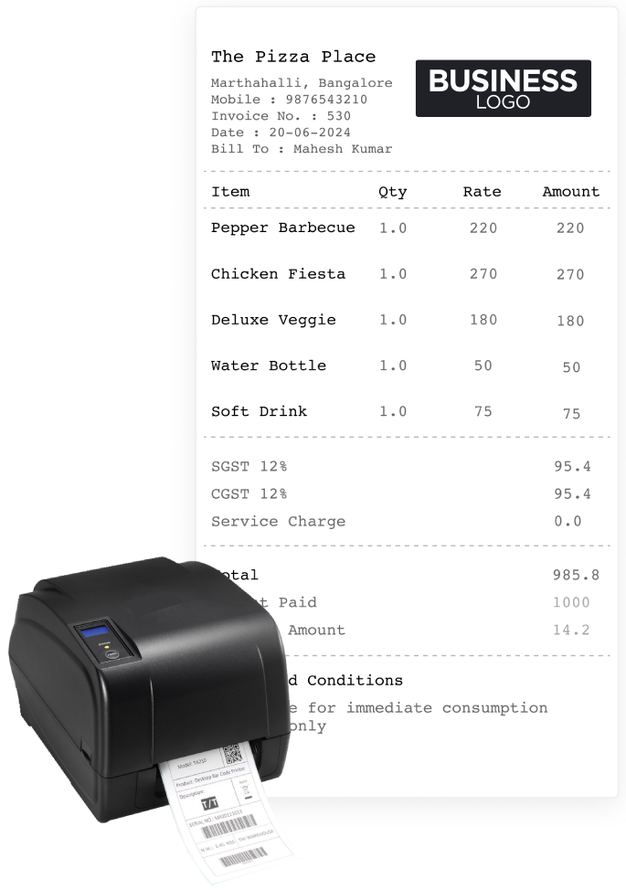 Restaurant Billing & Inventory Software – Fast & Easy Billing