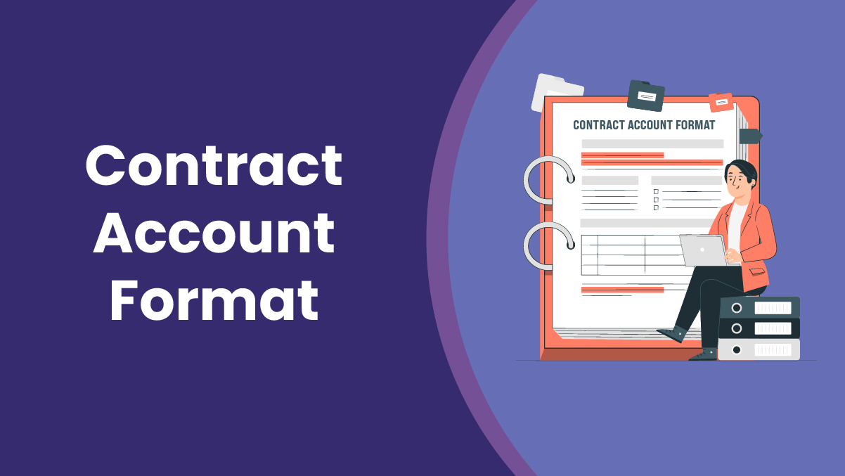 Contract Account Format Free Samples In Word And Excel