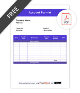 Account Formats - Structure & Key Elements