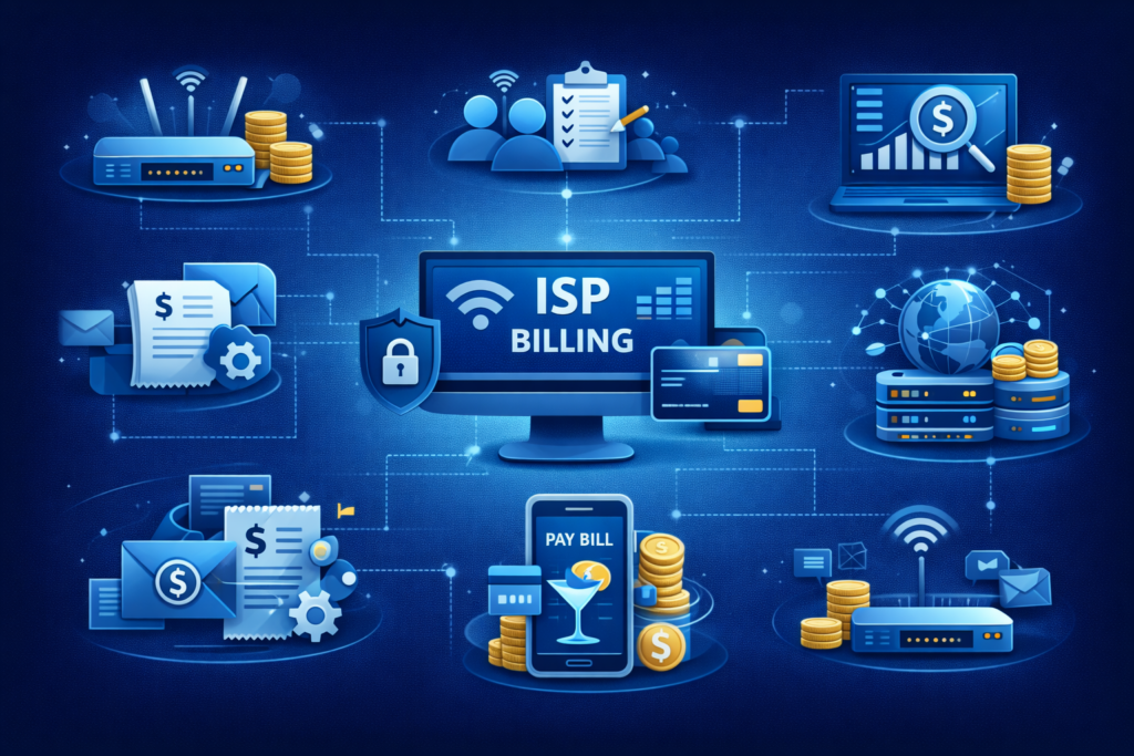 ISP Billing Software | Invoices, Dues, Reports