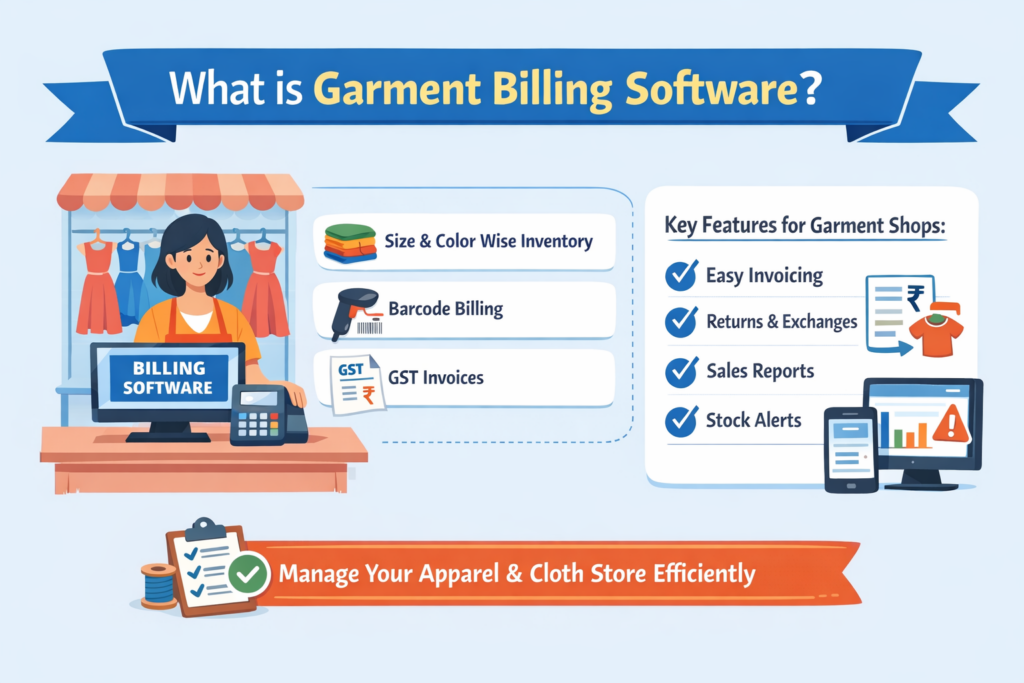 Garment Billing Software for Cloth Shops & Boutiques | myBillBook